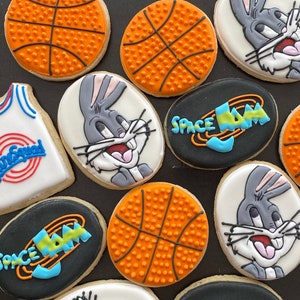 BASKETBALL X12 Vanilla Sugar Cookies Bunny - Sports- Teenager- Tunes - Etsy