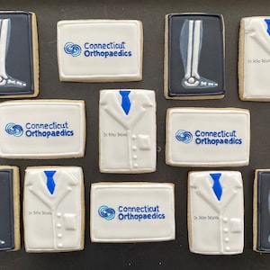 Medical Theme Sugar Cookies: Doctor, Nurse, Lab (x12) - Etsy