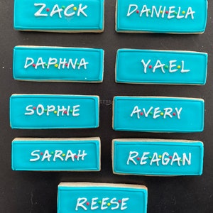 Friends Inspired TV SHOW X12 Theme Cookies Customized Party - Etsy
