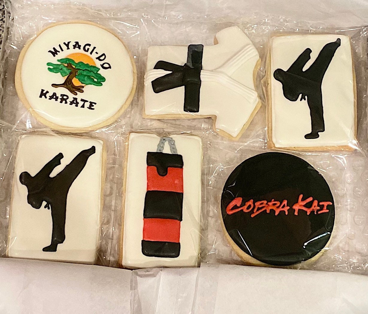 12 KARATE MARTIAL ARTS inspired themed vanilla sugar cookies | Etsy