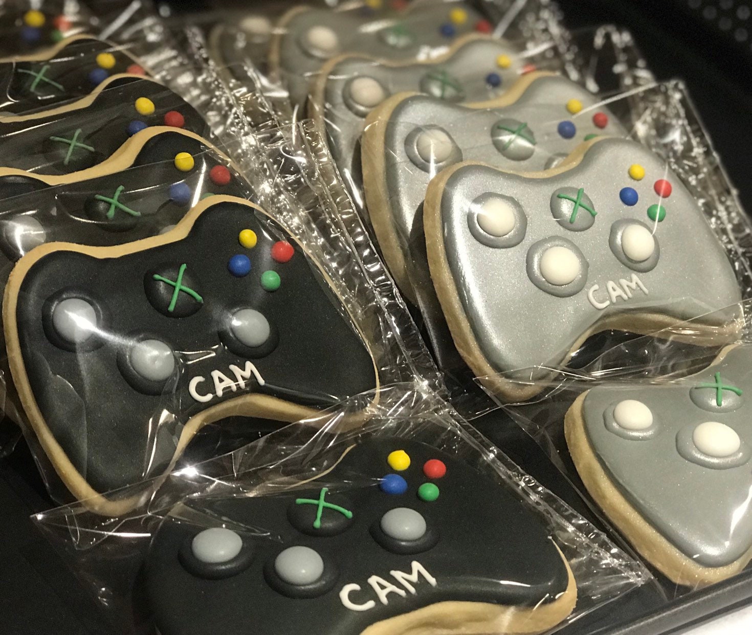 REMOTE control cookies x12 xbox game or ps4 inspired - Etsy.de