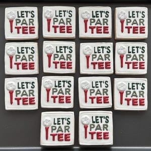 WEDDING GOLF SPORTS X12 Theme Cookies - - Etsy
