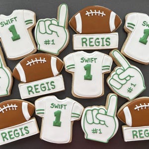 TOUCHDOWN Superbowl SPORTS X12 Theme Cookies - FOOTBALL -touchdown ...