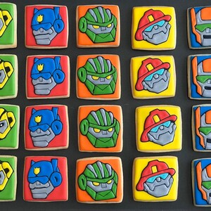 ROBOT Cookies X12 Inspired Themed Vanilla Sugar Cookies Boy - Etsy