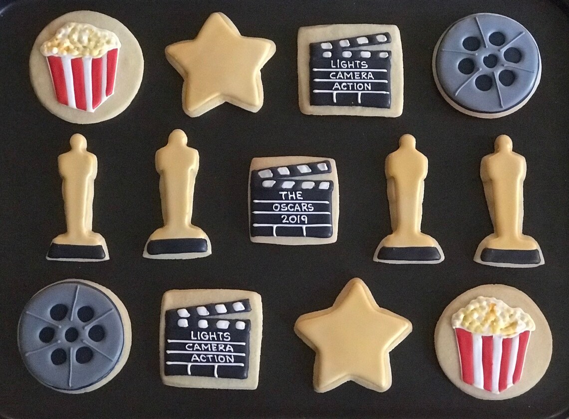 HOLLYWOOD MOVIE NIGHT Themed Inspired Bday Party X12 - Etsy