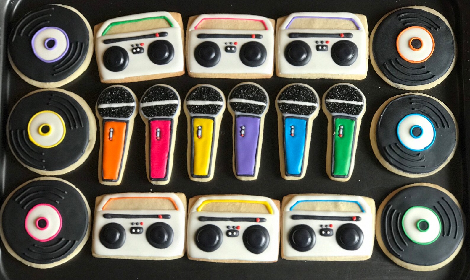 80's 90's HIP HOP Inspired Vanilla Sugar Cookies 12-1 - Etsy