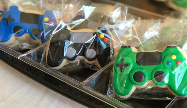 REMOTE control cookies x12 xbox game or ps4 inspired | Etsy