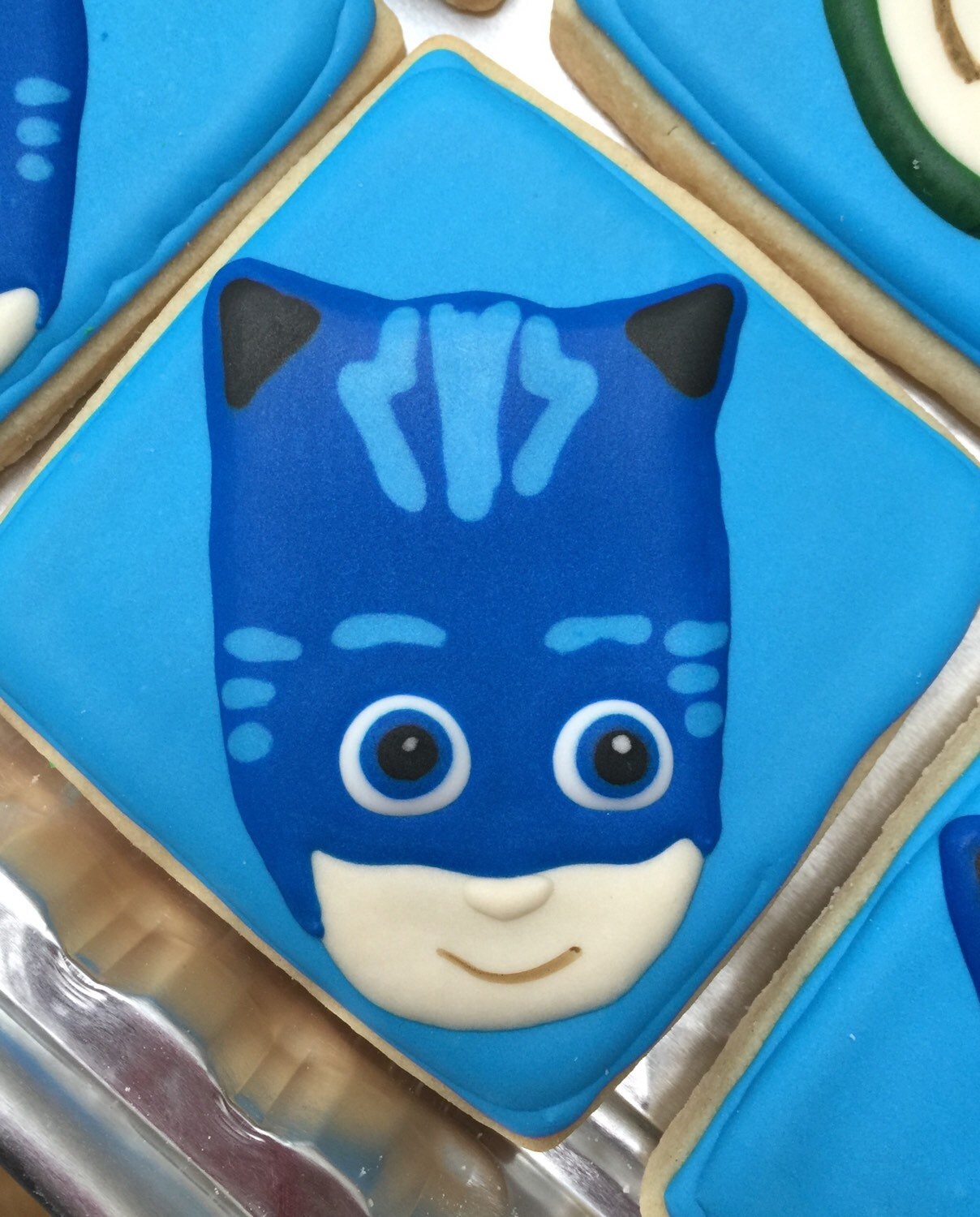 SUPERHEROES X12 Inspired Cookies - Pj Mask Cutest Preschool Superheroes ...