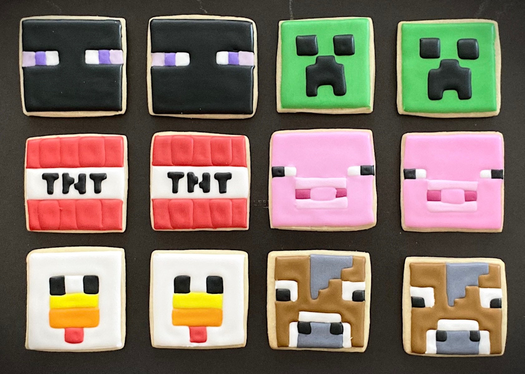 Minecraft Sugar Cookie