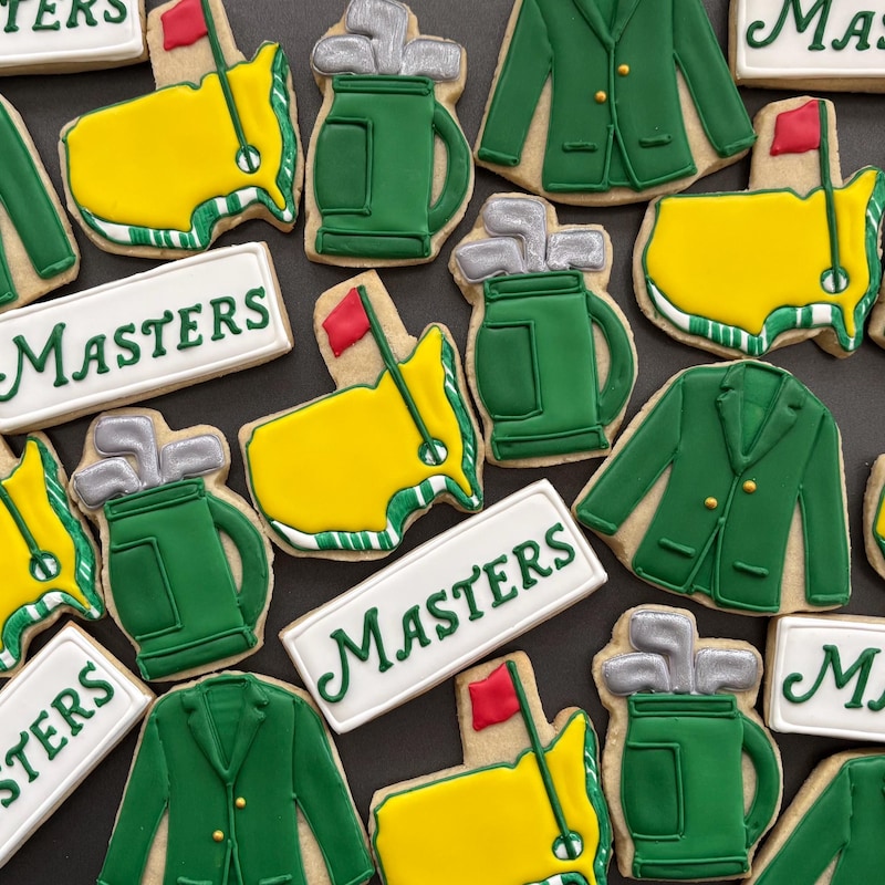 Golf Themed Cookies - Etsy
