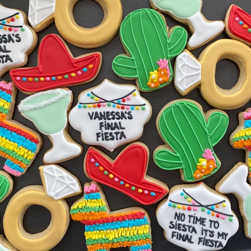 Fiesta Party Cookies | Etsy