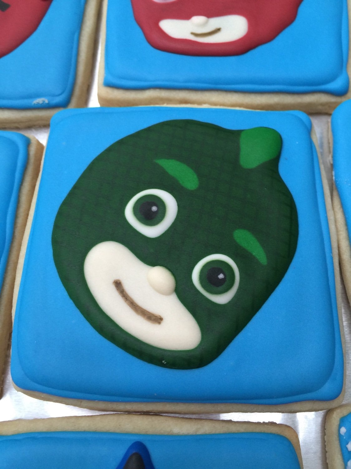 SUPERHEROES X12 Inspired Cookies - Pj Mask Cutest Preschool Superheroes ...