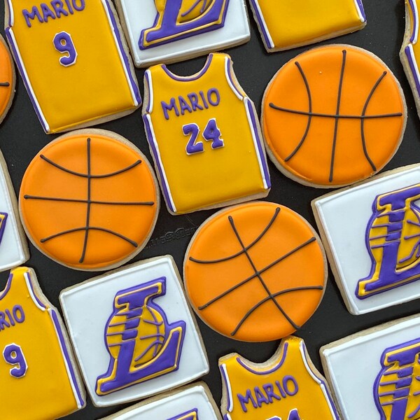 Basketball Cookies - Etsy