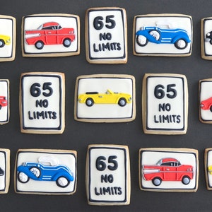 CLASSIC CAR VINTAGE Cookies (x12) - Car - Collection Car - Speed ...