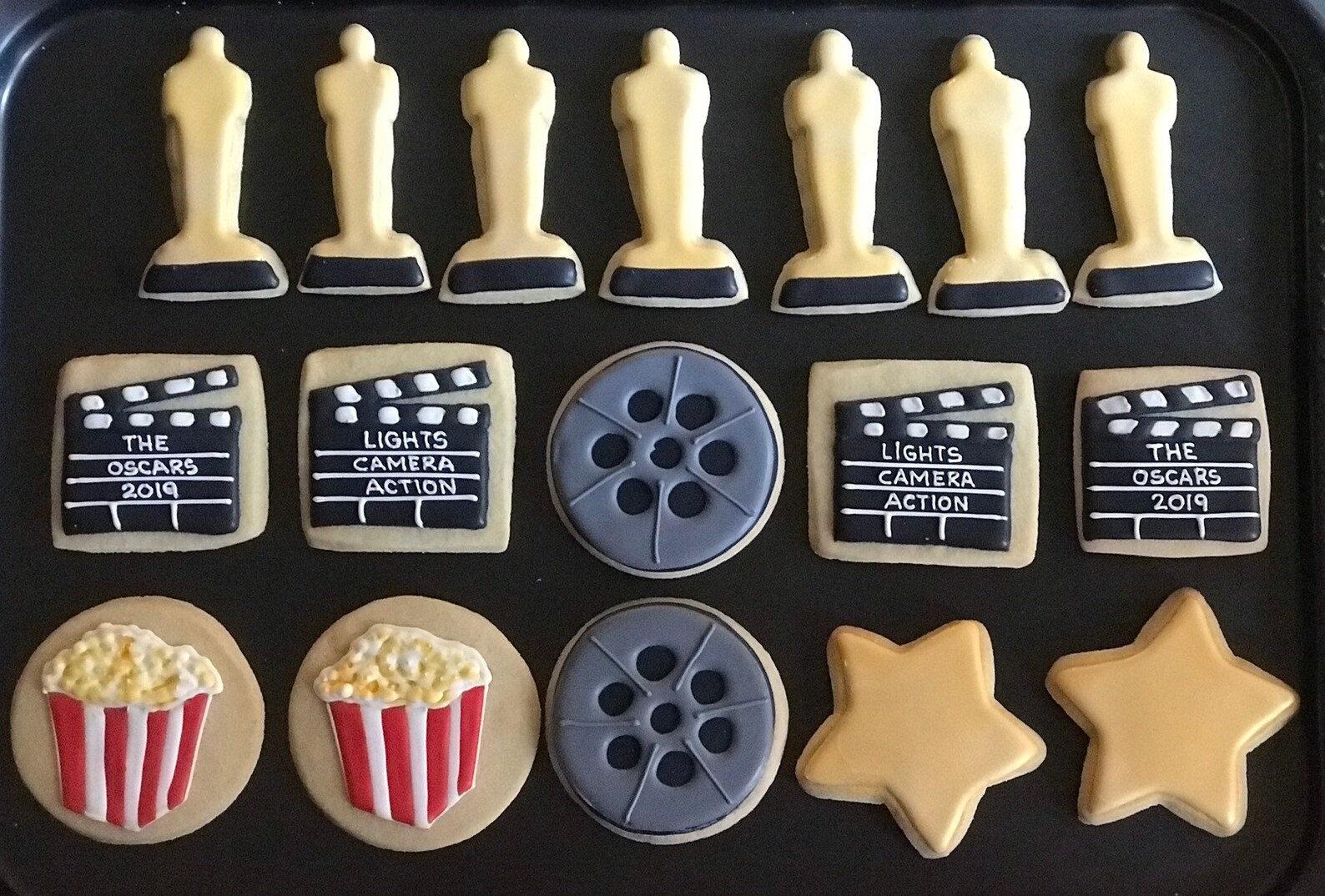 HOLLYWOOD MOVIE NIGHT Themed Inspired Bday Party X12 - Etsy