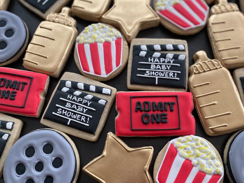 HOLLYWOOD MOVIE NIGHT Themed Inspired Bday Party X12 - Etsy