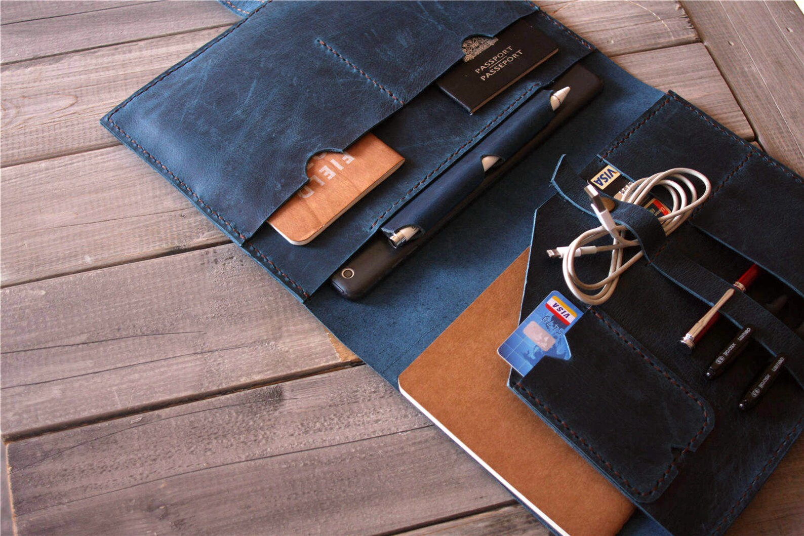Leather Macbook Air 13 Case Personalized Macbook Pro Sleeve - Etsy