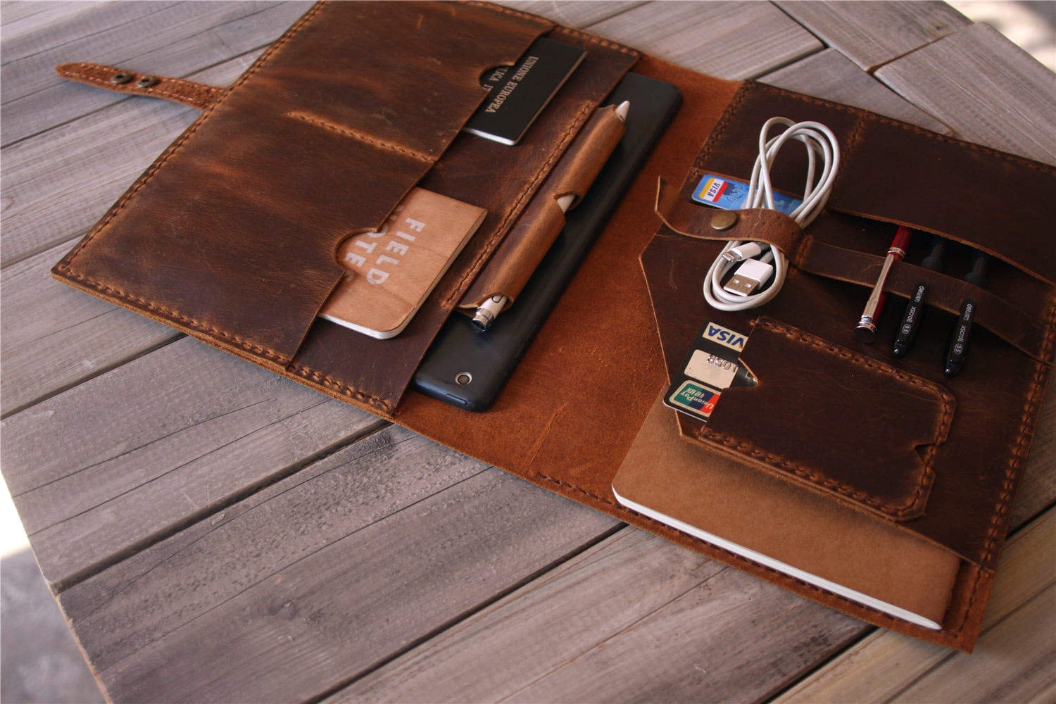 Macbook Pro Sleeve Leather Macbook Air Case 15 Personalized | Etsy