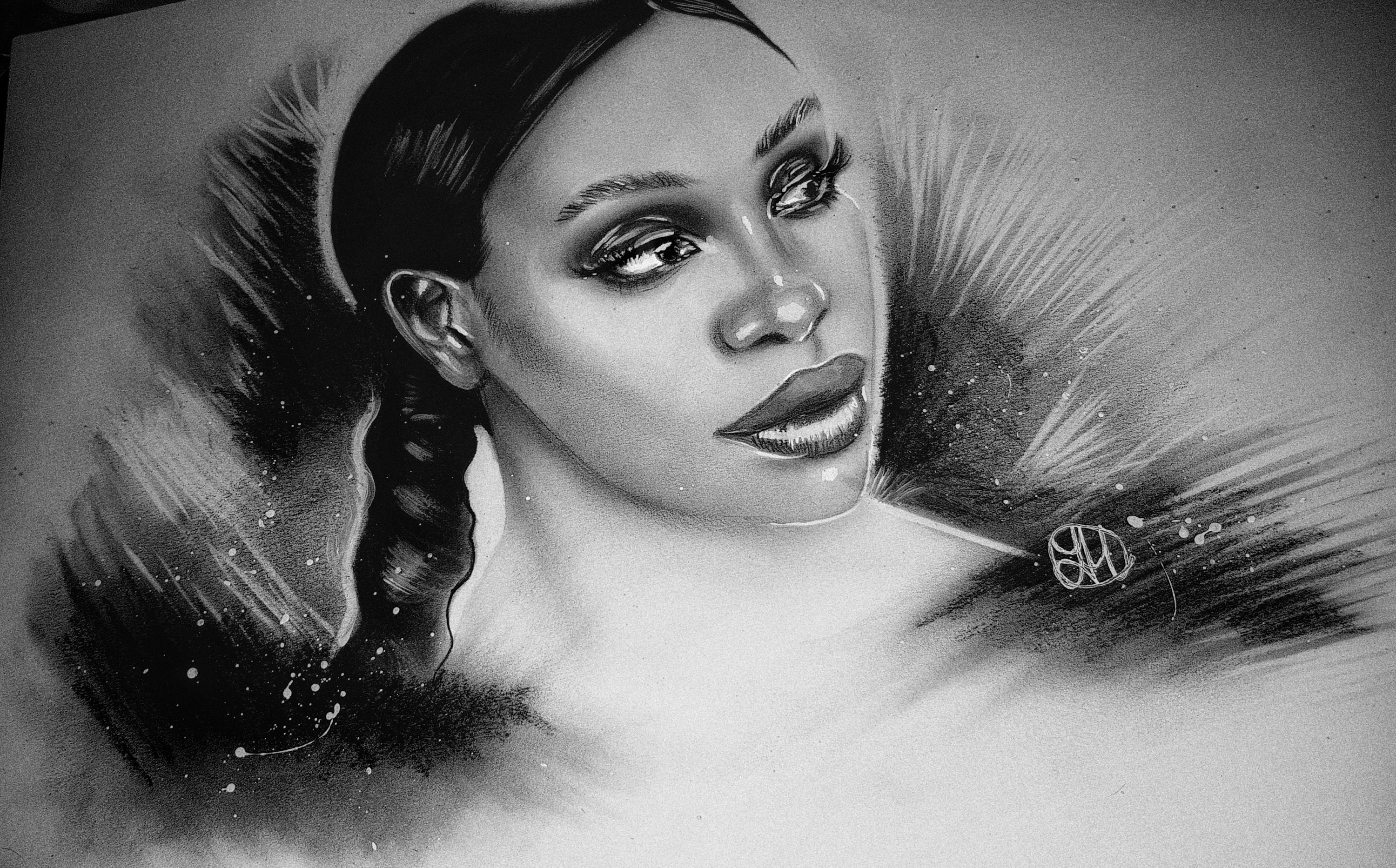 SZA Drawing - Etsy