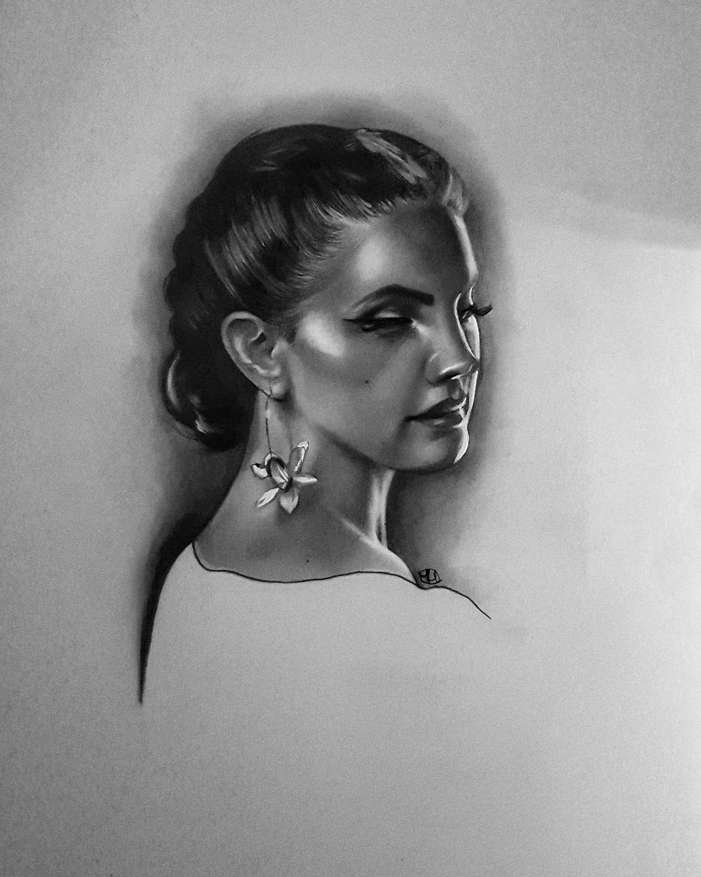 Simple Lana Del Rey Drawing