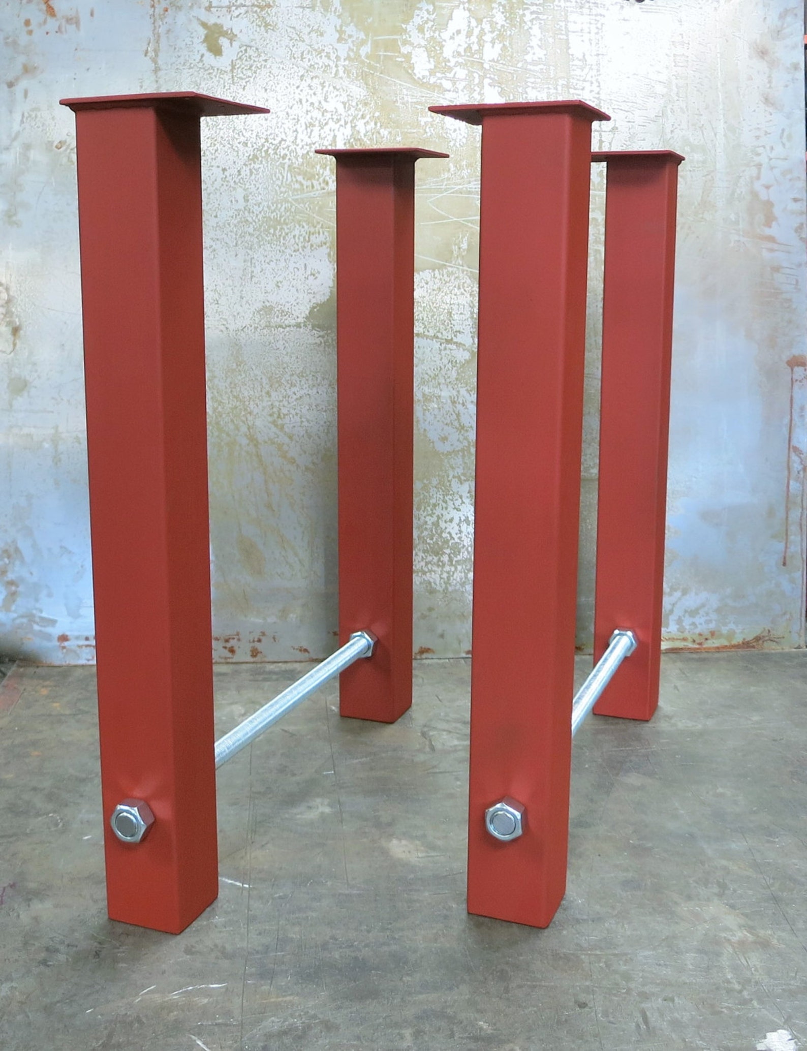 Steel Table Legs Threaded Rod | Etsy