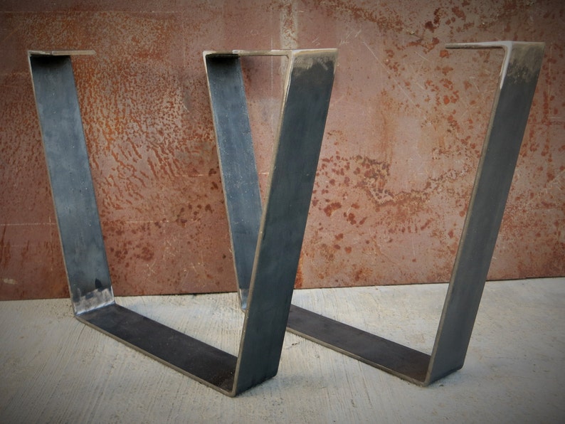 Metal Table Legs Flat bar | Etsy