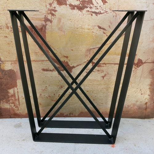 Metal Table Legs Flat Bar - Etsy