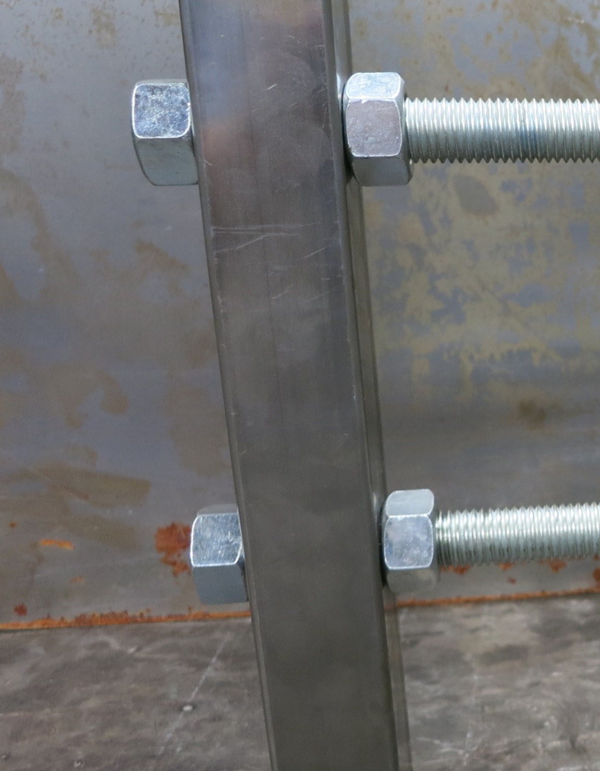 Metal Table Legs Double Threaded Rod - Etsy