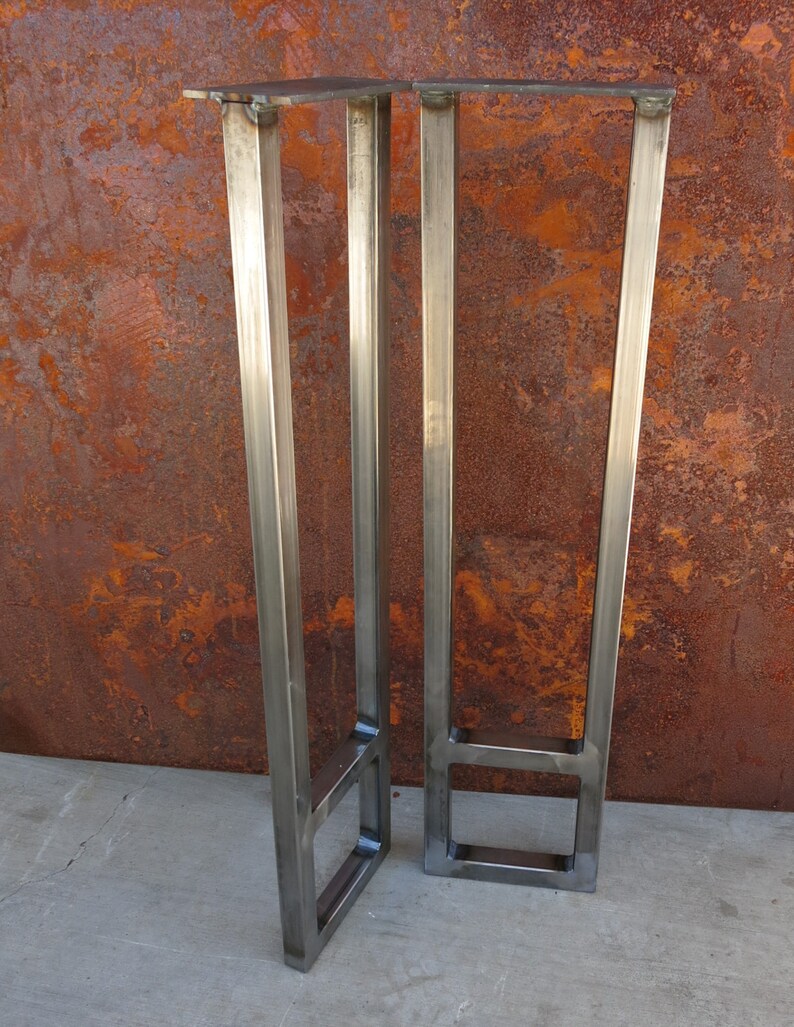 Metal Table Legs Set of 2 1'' tube | Etsy