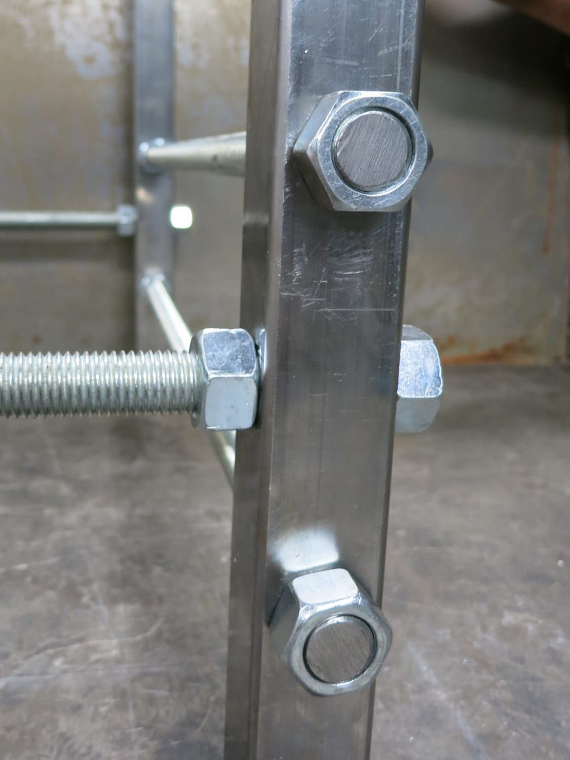 Metal Table Base-threaded Rod - Etsy