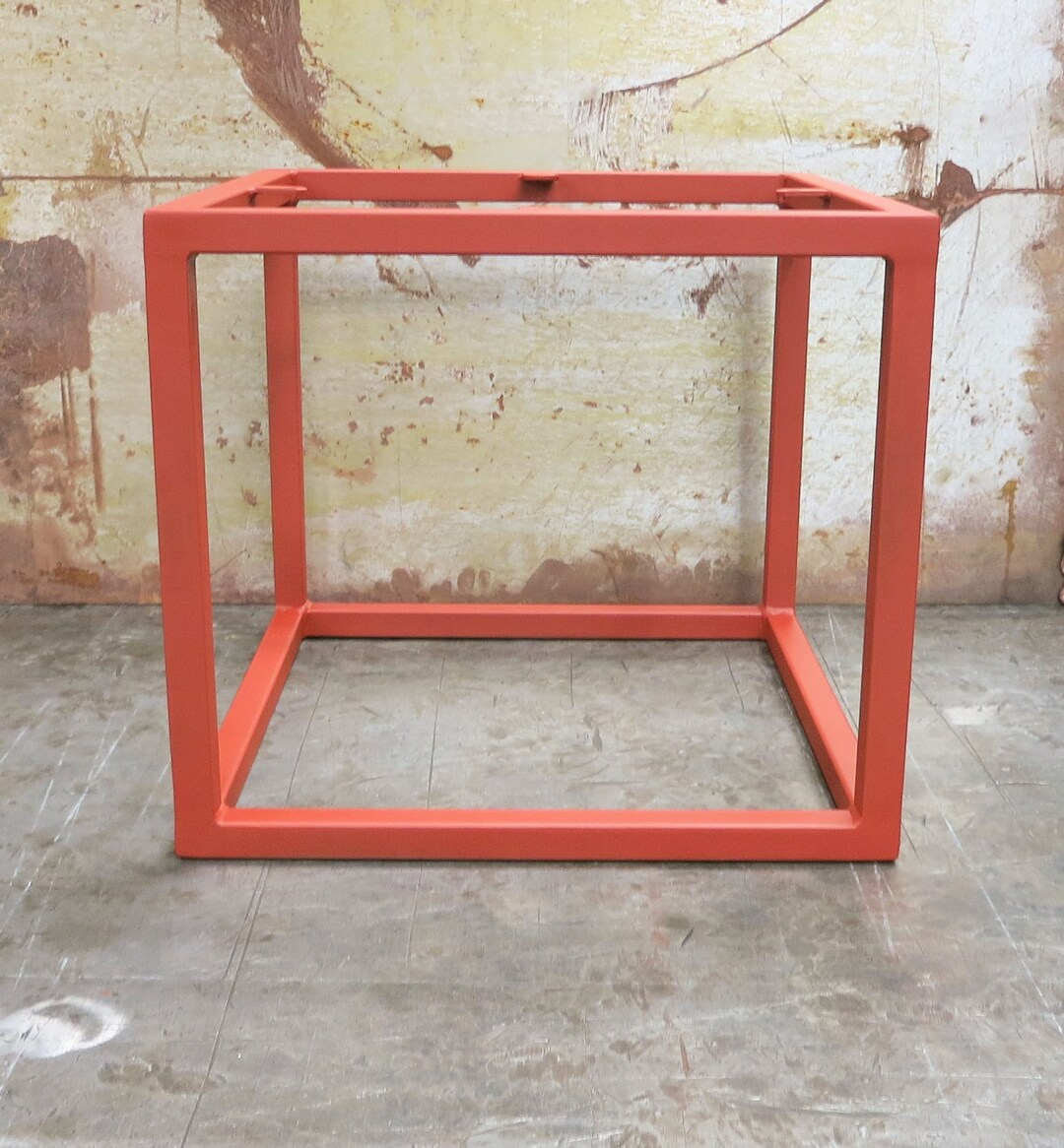 Cube Metal Table Base - Etsy