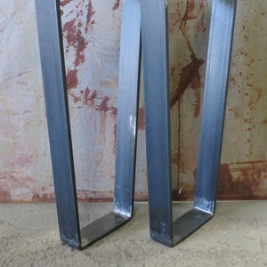 Metal Table Legs - Taper Thick Flat Bar 3''x1/2'' - Etsy