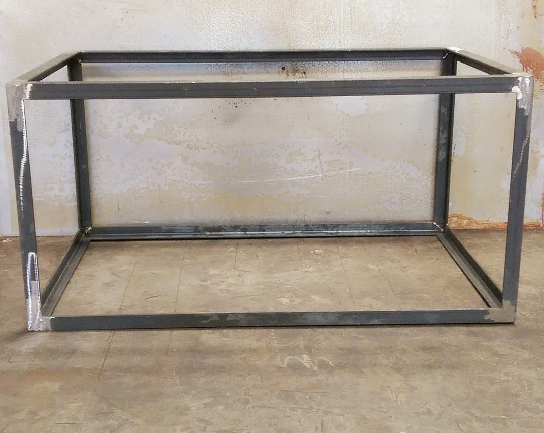 Angle Cube Metal Table Base - Etsy
