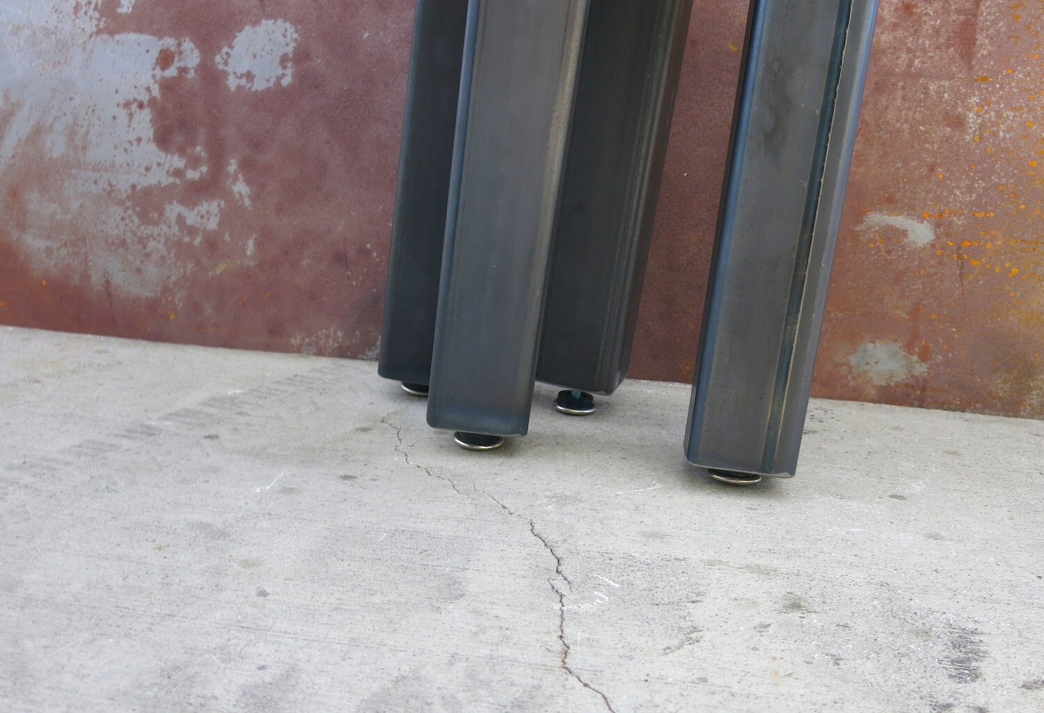 Squared Tube Table Legs set of 4 1230 Height - Etsy