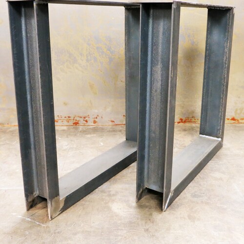 U Shape Metal Table Legs 2x2 | Etsy