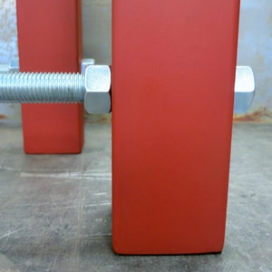 Steel Table Legs- Threaded Rod - Etsy