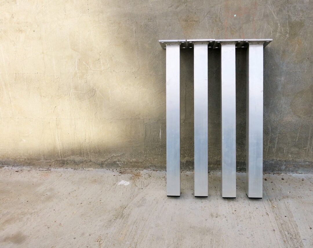 Aluminum Metal Tube Table Legs (set of 4) 12"-30" Height - Etsy