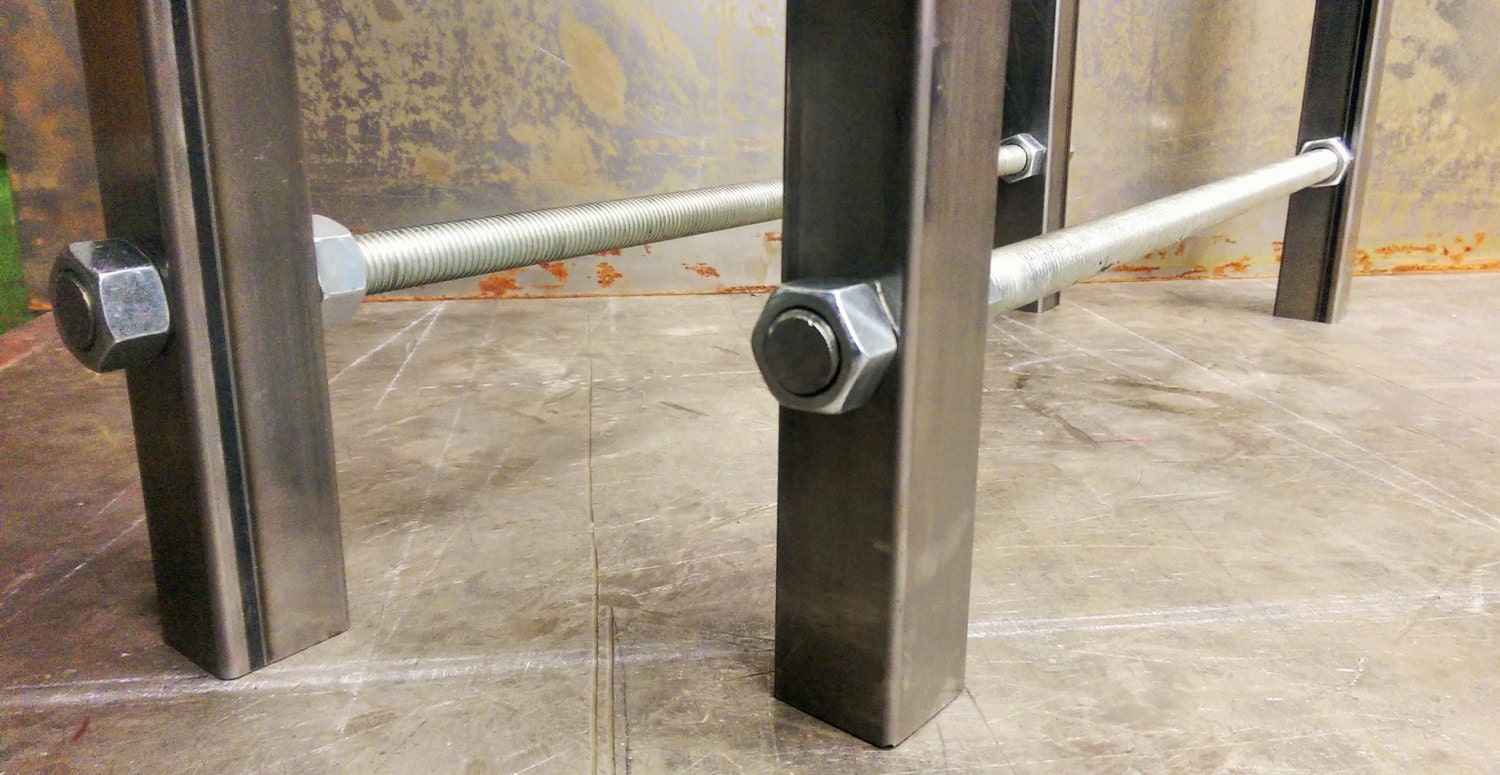 Metal Table Legs Threaded Rod - Etsy