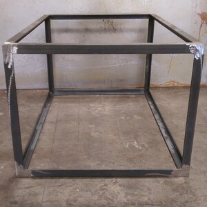 Angle Cube Metal Table Base - Etsy