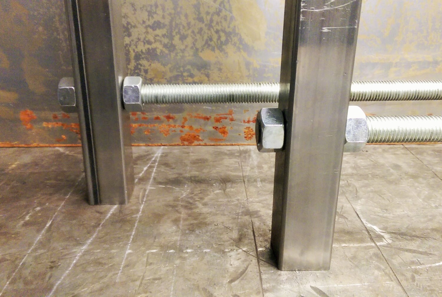 Metal Table Legs Threaded Rod - Etsy