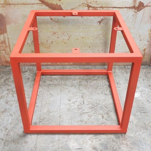 Cube Metal Table Base - Etsy