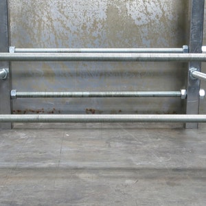 Metal Table Base-threaded Rod - Etsy