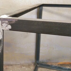 Angle Cube Metal Table Base - Etsy