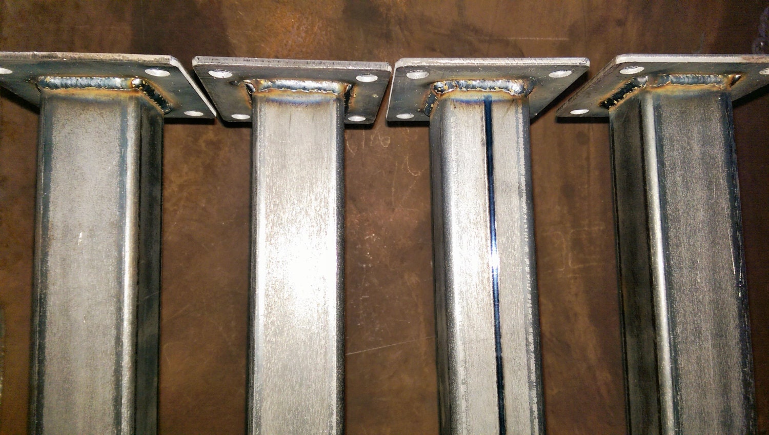 Metal Tube Table Legs (set of 4) 12"-28"height - Etsy