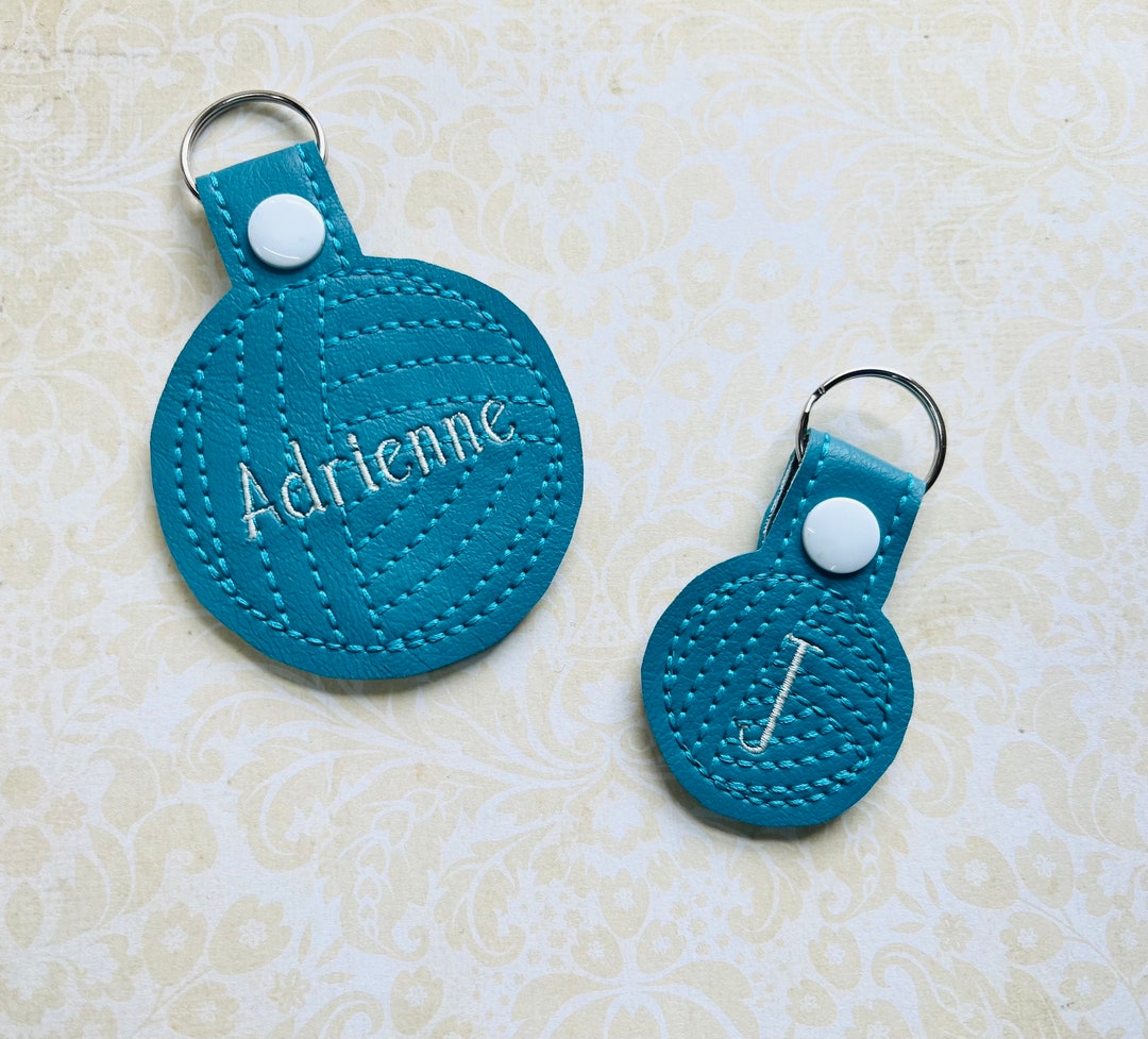 Knitting Bag Tag, Knitting Keychain, Crochet Bag Tag, Crochet Keychain ...