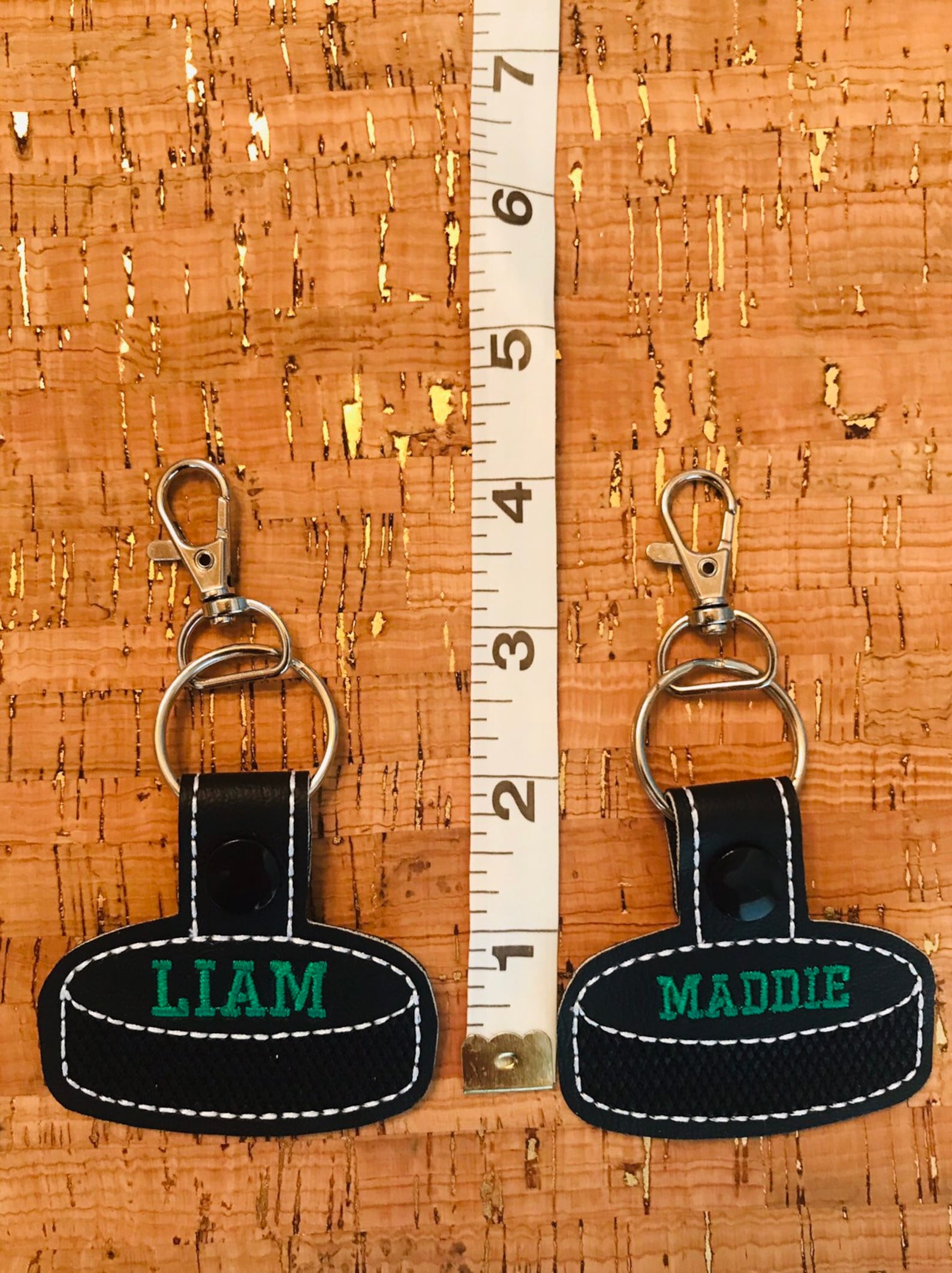 Hockey Bag Tag Matte COACH NAME Hockey Keychain | Etsy