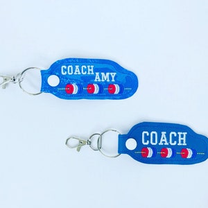 Embroidered Swim Team Keychain, Swim Bag Tag - Etsy