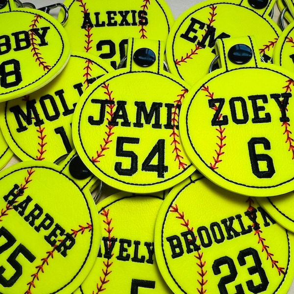 Softball Tags - Etsy