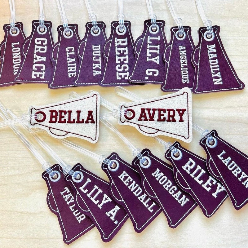Megaphone Bag Tag - Etsy