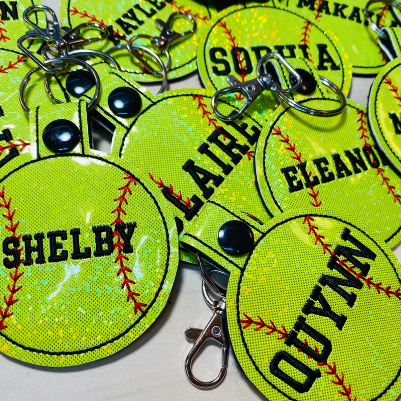 Softball Tags - Etsy
